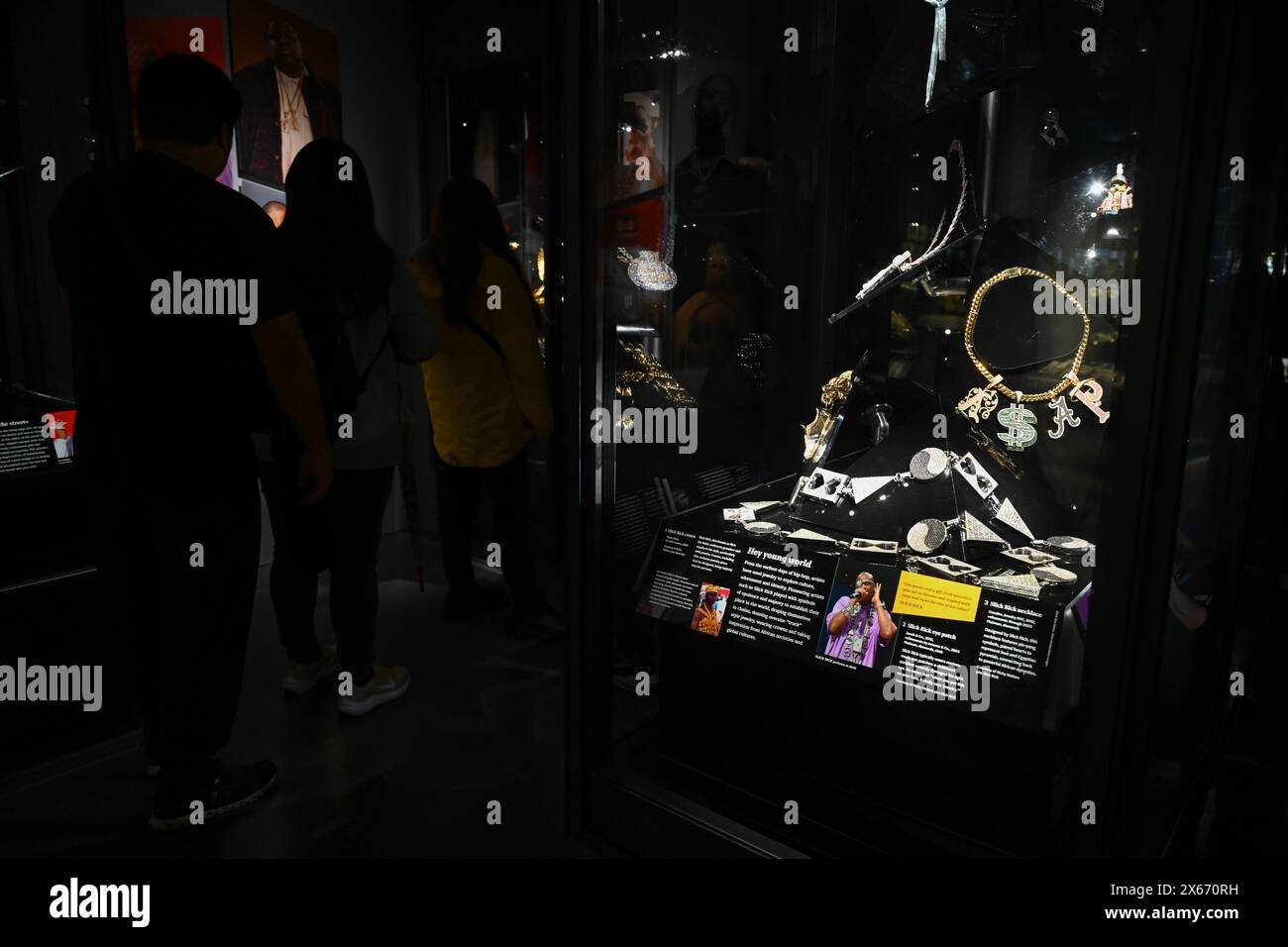 A view of the exhibition for "Ice Cold: An Exhibition Of Hip-Hop ...