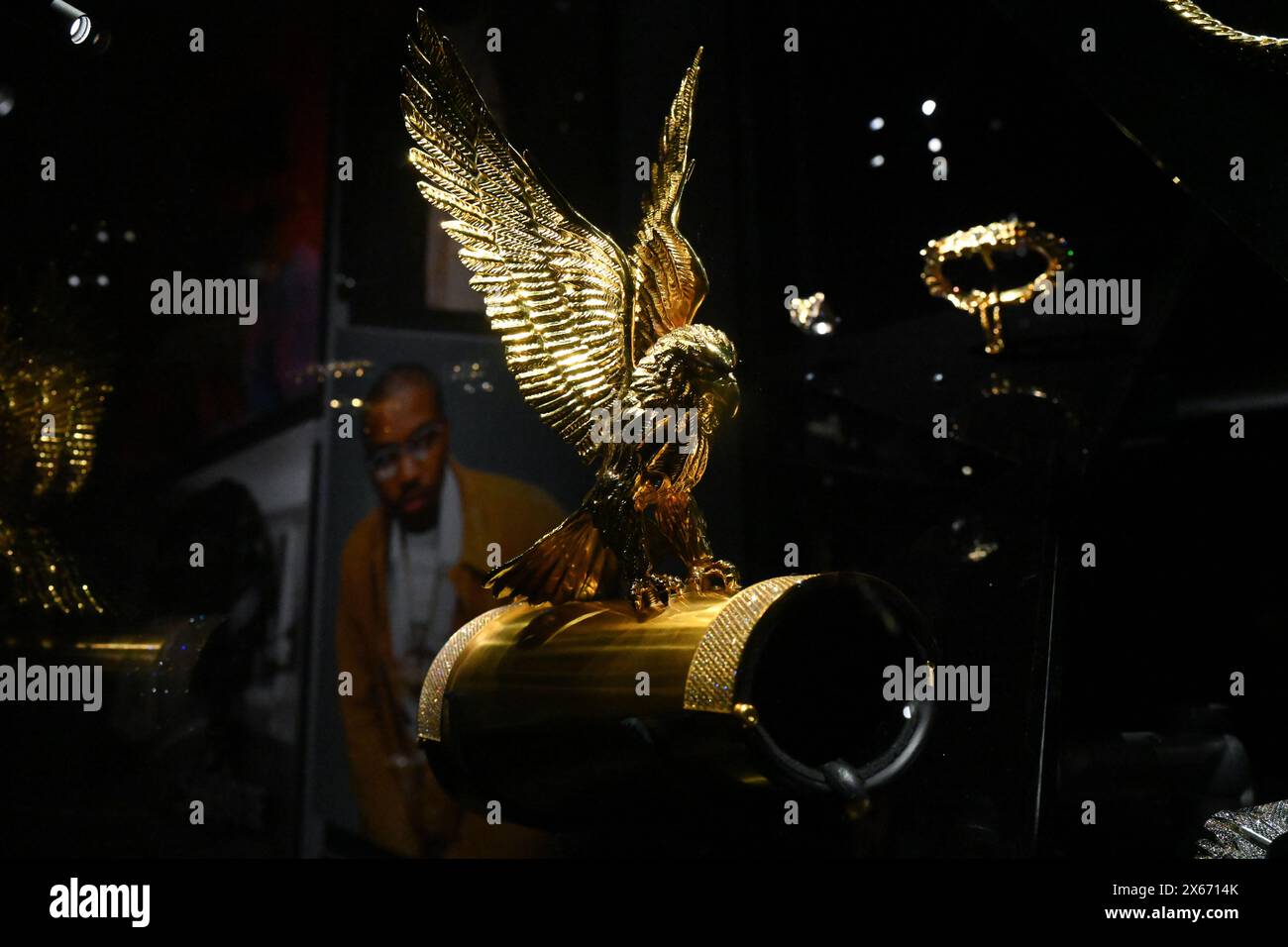 Ghostface Killah's "Eagle" bracelet on display for "Ice Cold: An ...