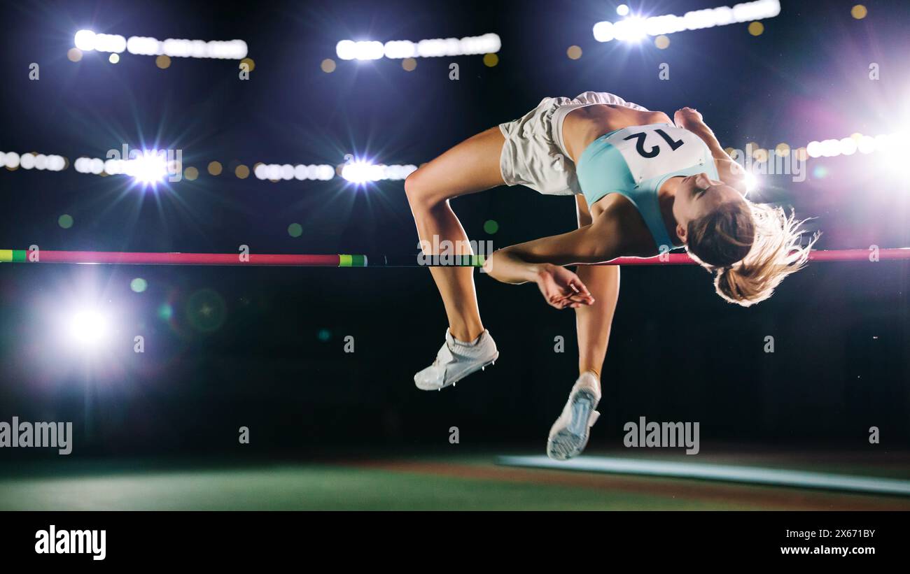 High Jump Championship: Professional Female Athlete on World ...