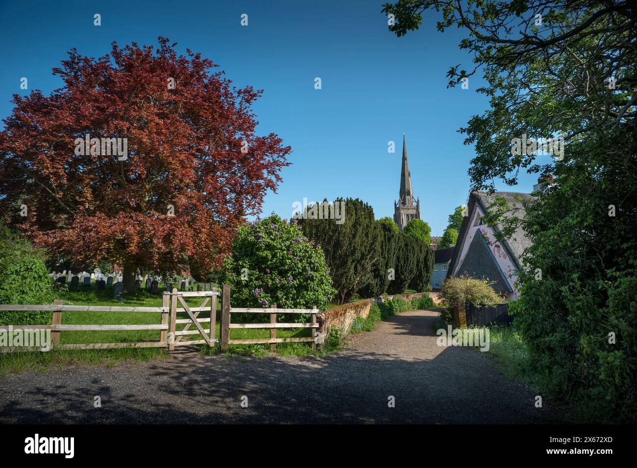 Thaxted Church Thaxted Essex England. May 2024 The Church of St. John ...