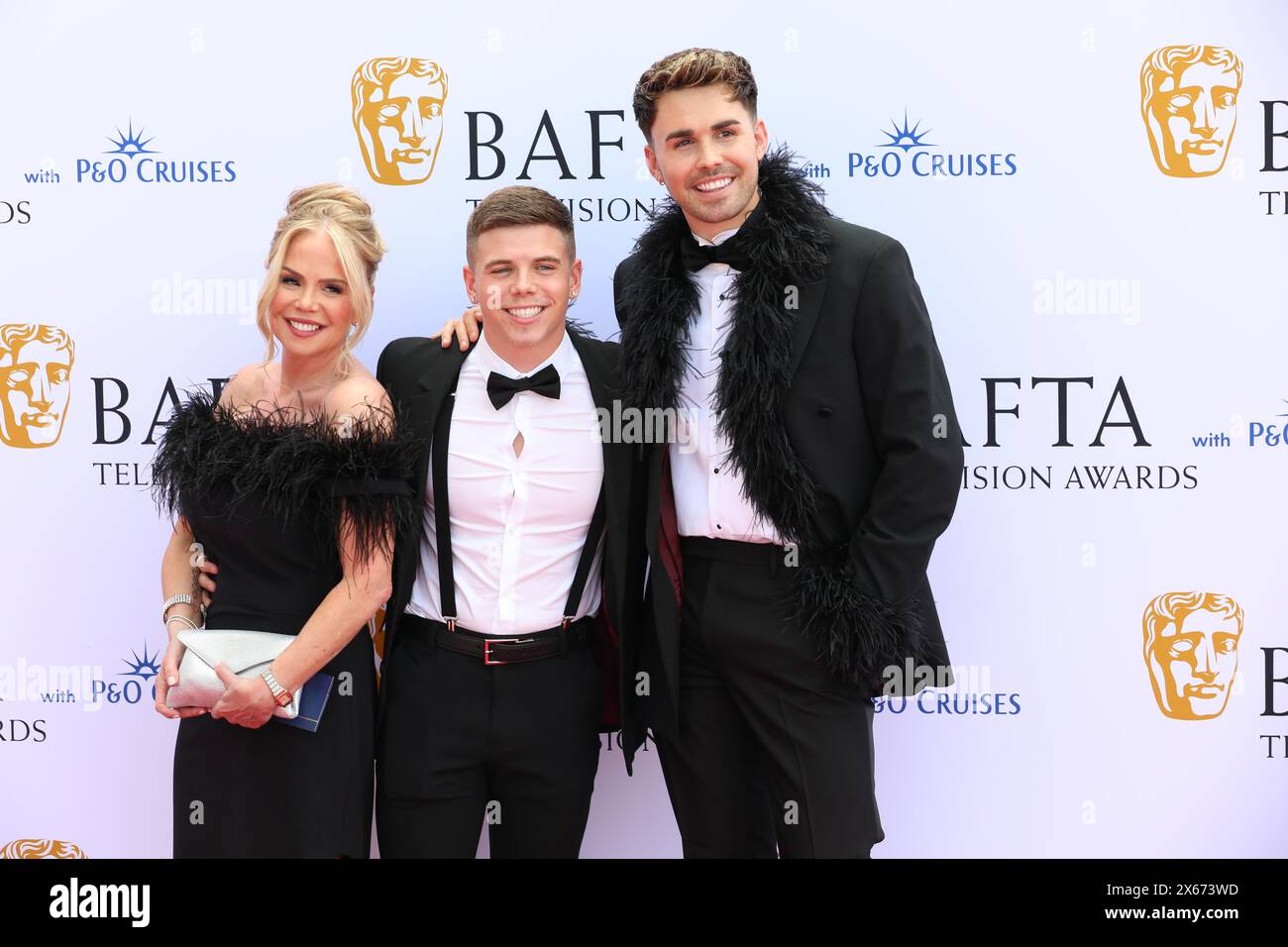 George Baggs and Joe Baggs attend BAFTA TV Awards with P&O Cruises 2024 ...