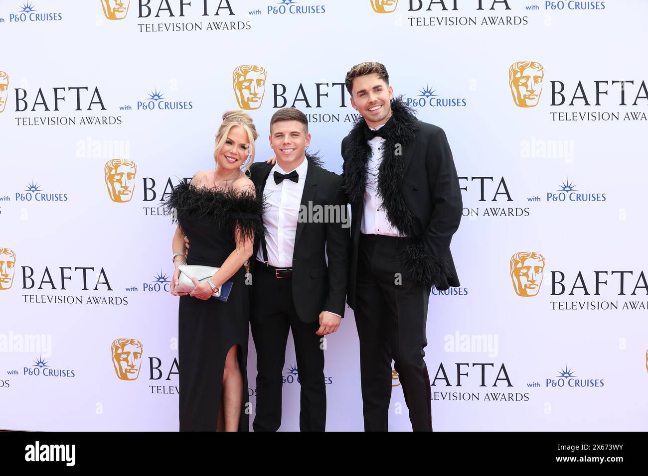 George Baggs and Joe Baggs attend BAFTA TV Awards with P&O Cruises 2024 ...