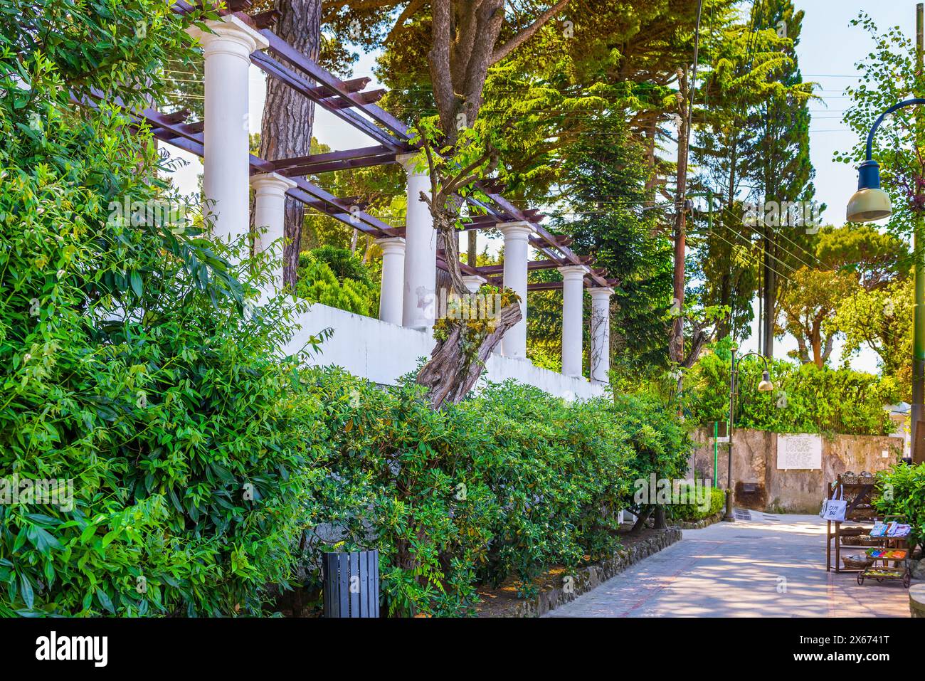 The wonderful island of Capri, amalfi coast, bay of naples, italy Stock ...