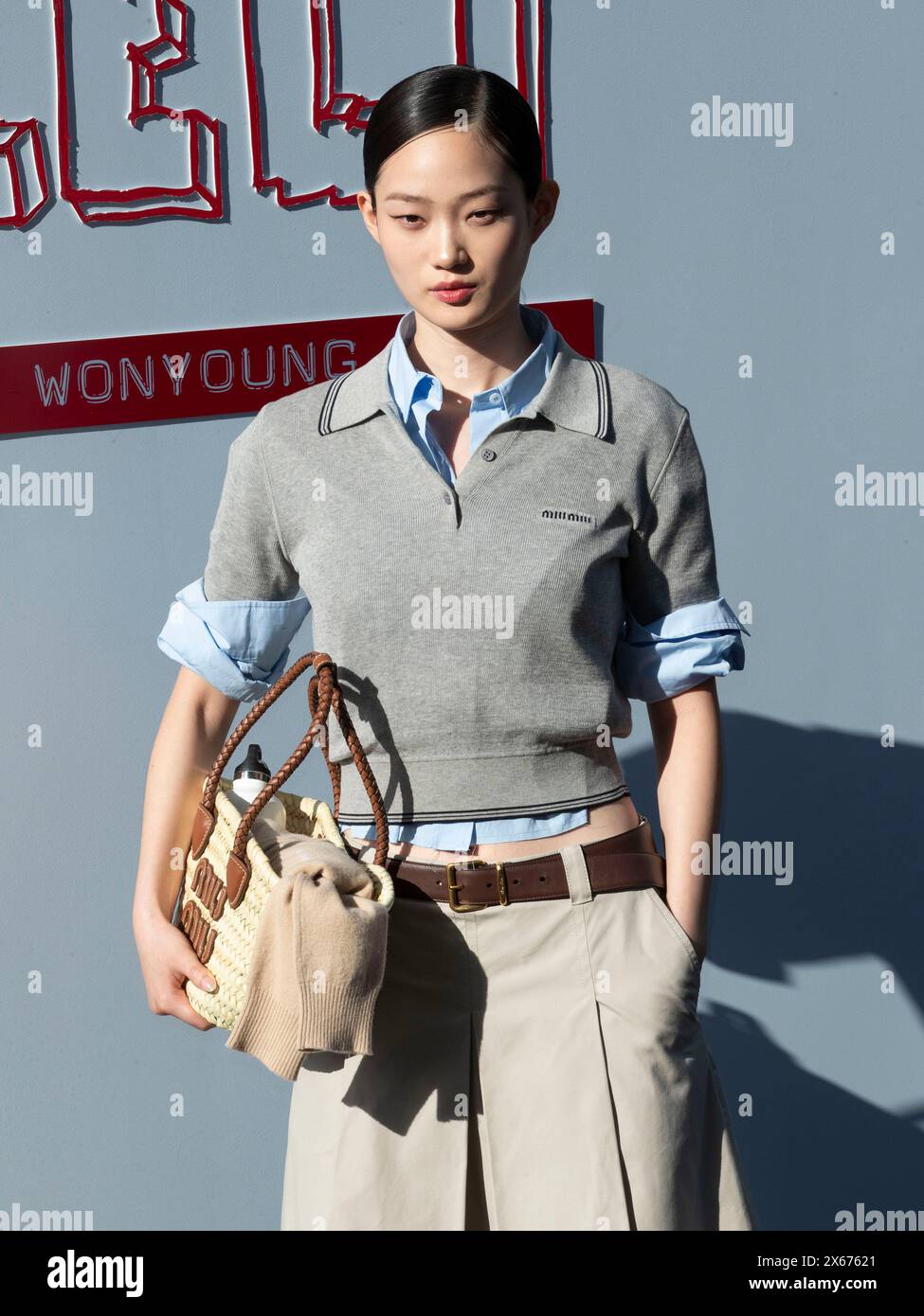 Seoul, South Korea. 13th May, 2024. South Korean model Shin Hyun-ji ...