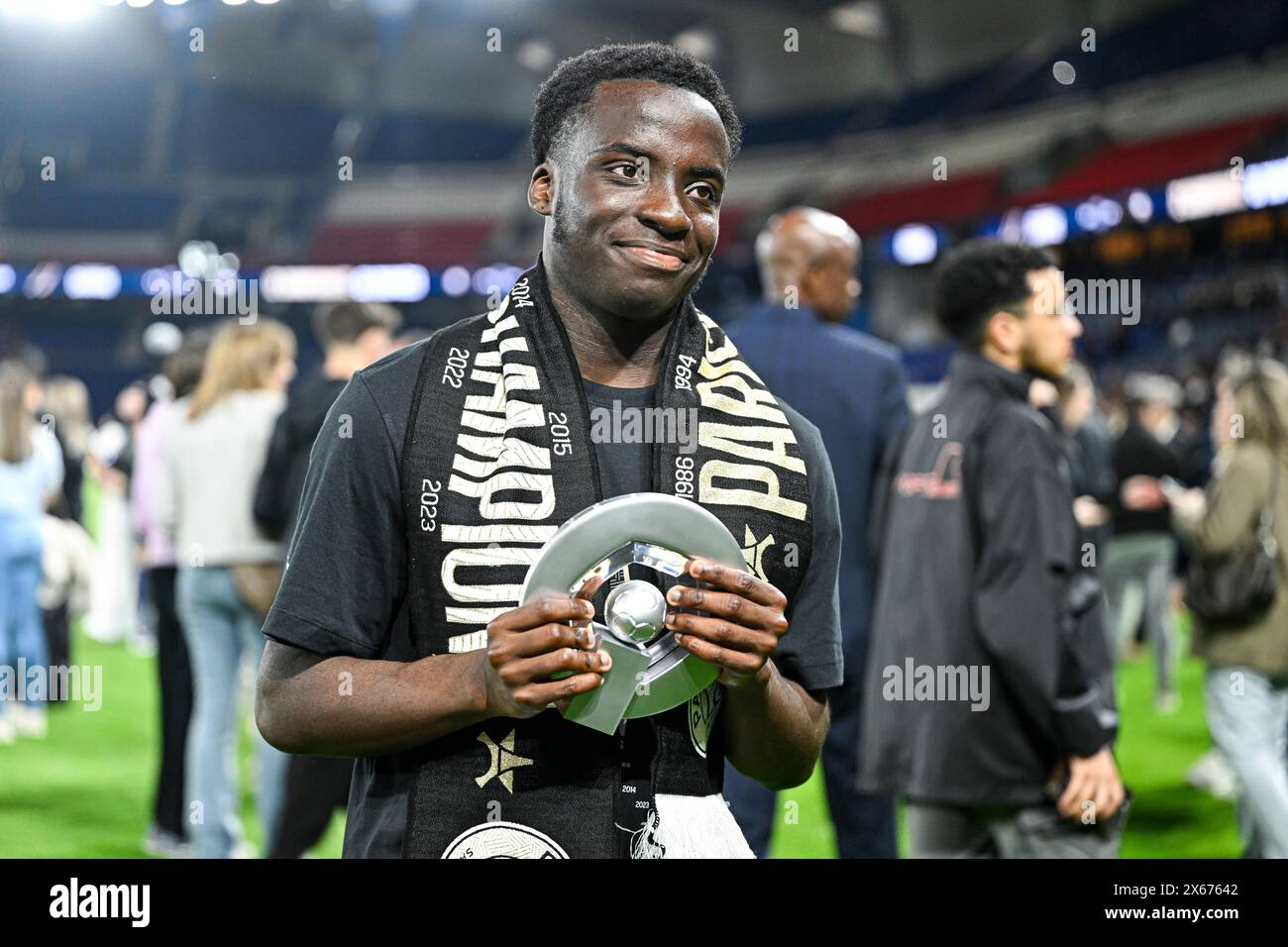 Paris, France. 12th May, 2024. Yoram Zague during the Ligue 1 football ...