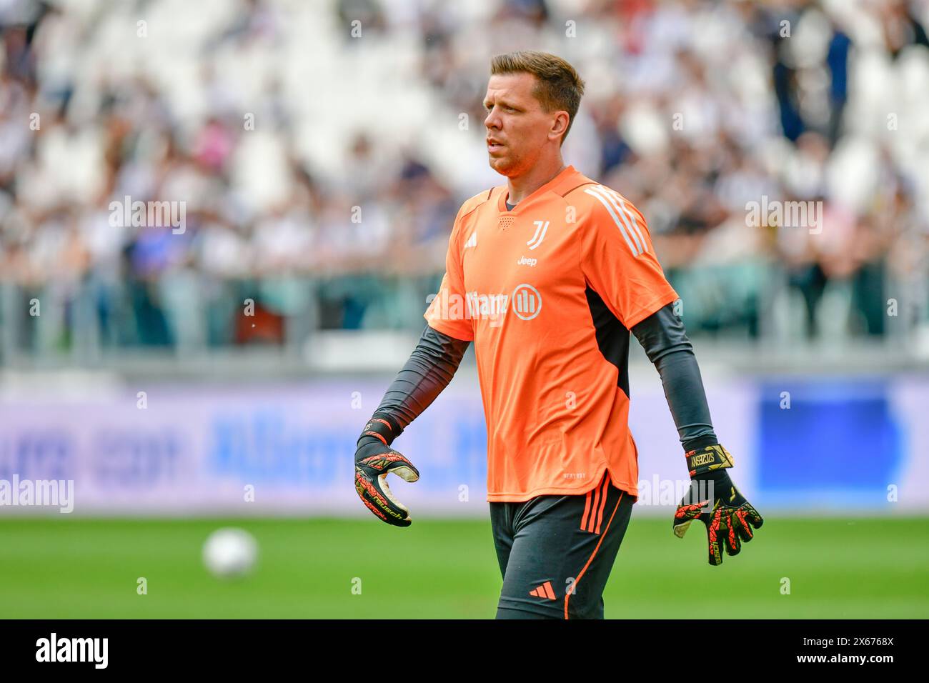 Torino, Italy. 12th May, 2024. Goalkeeper Wojciech Szczesny of Juventus ...