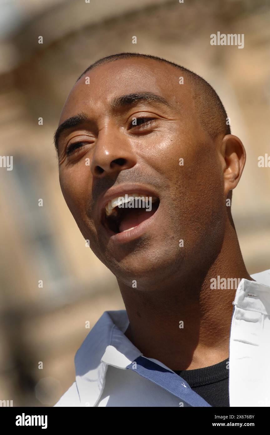 Welsh born 110 metre hurdler, Olympic silver medal winner and world ...