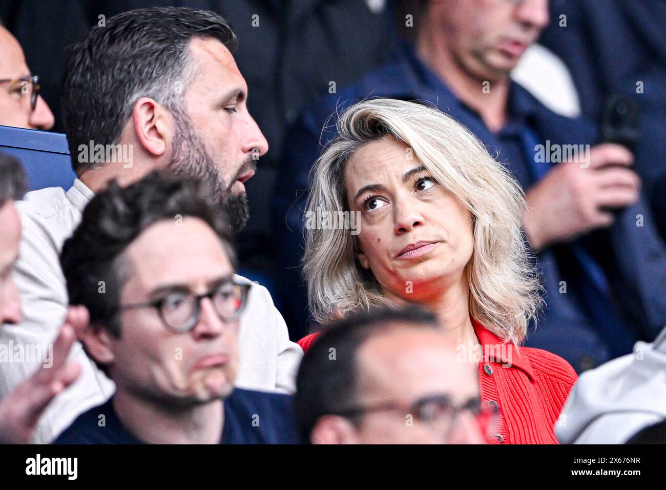 Paris, France. 12th May, 2024. Journalist Anne-Laure Bonnet during the ...