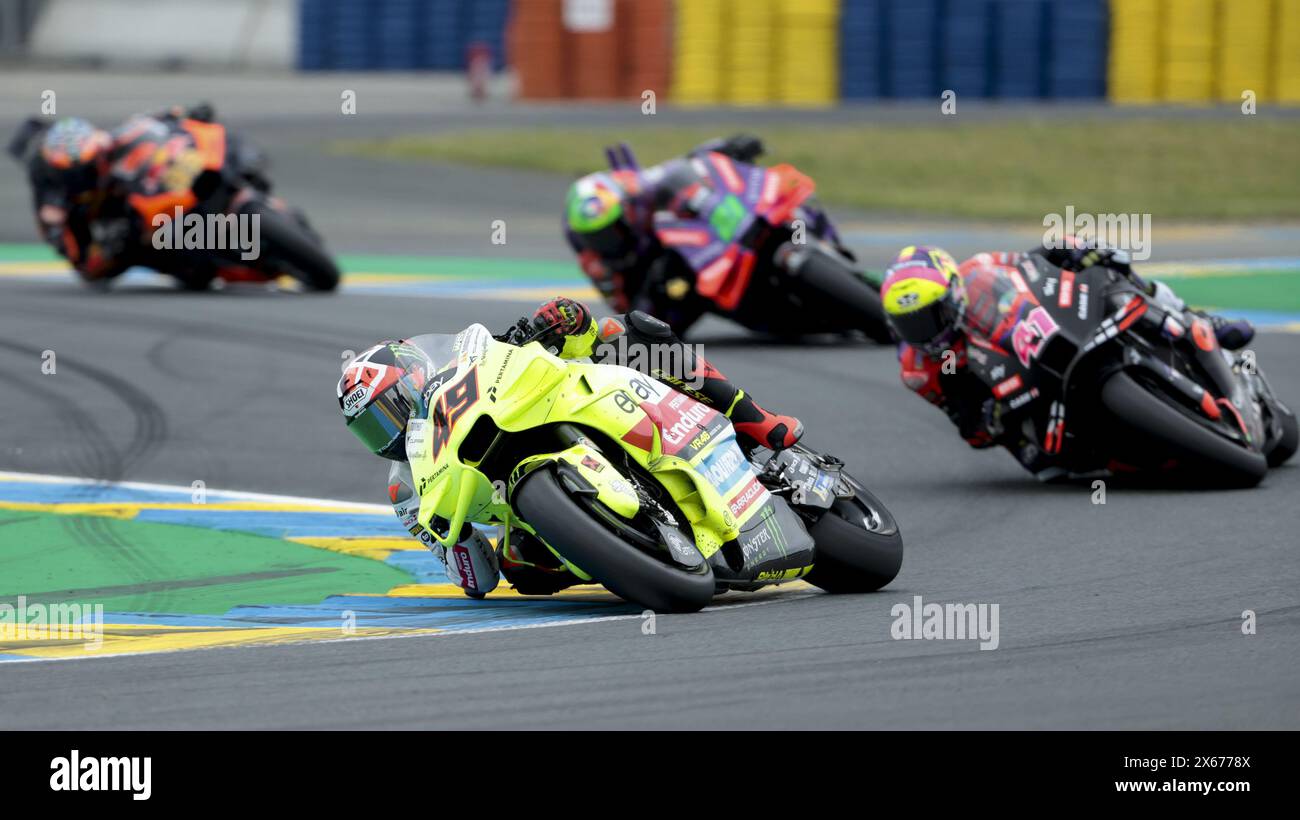 Fabio Di Giannantonio of Italy #49 and Pertamina Enduro VR46 Racing ...