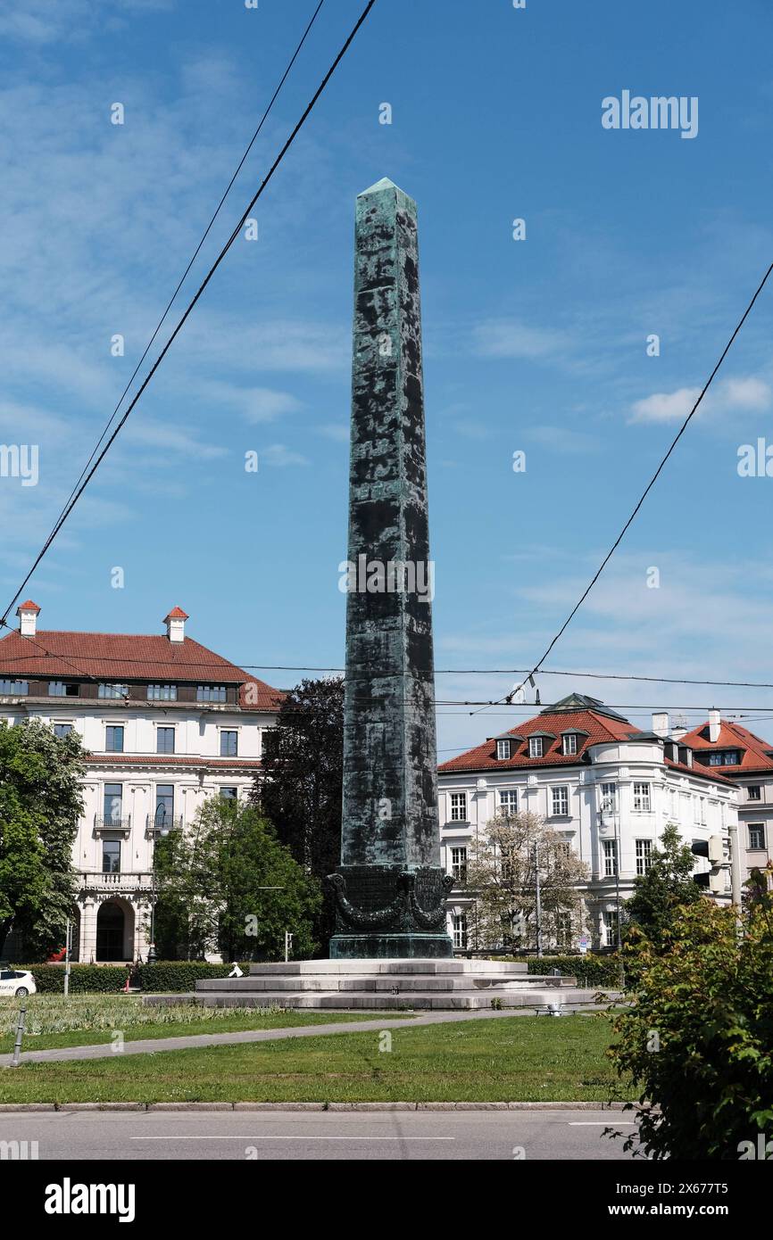 Obelisk am karolinenplatz hi-res stock photography and images - Alamy