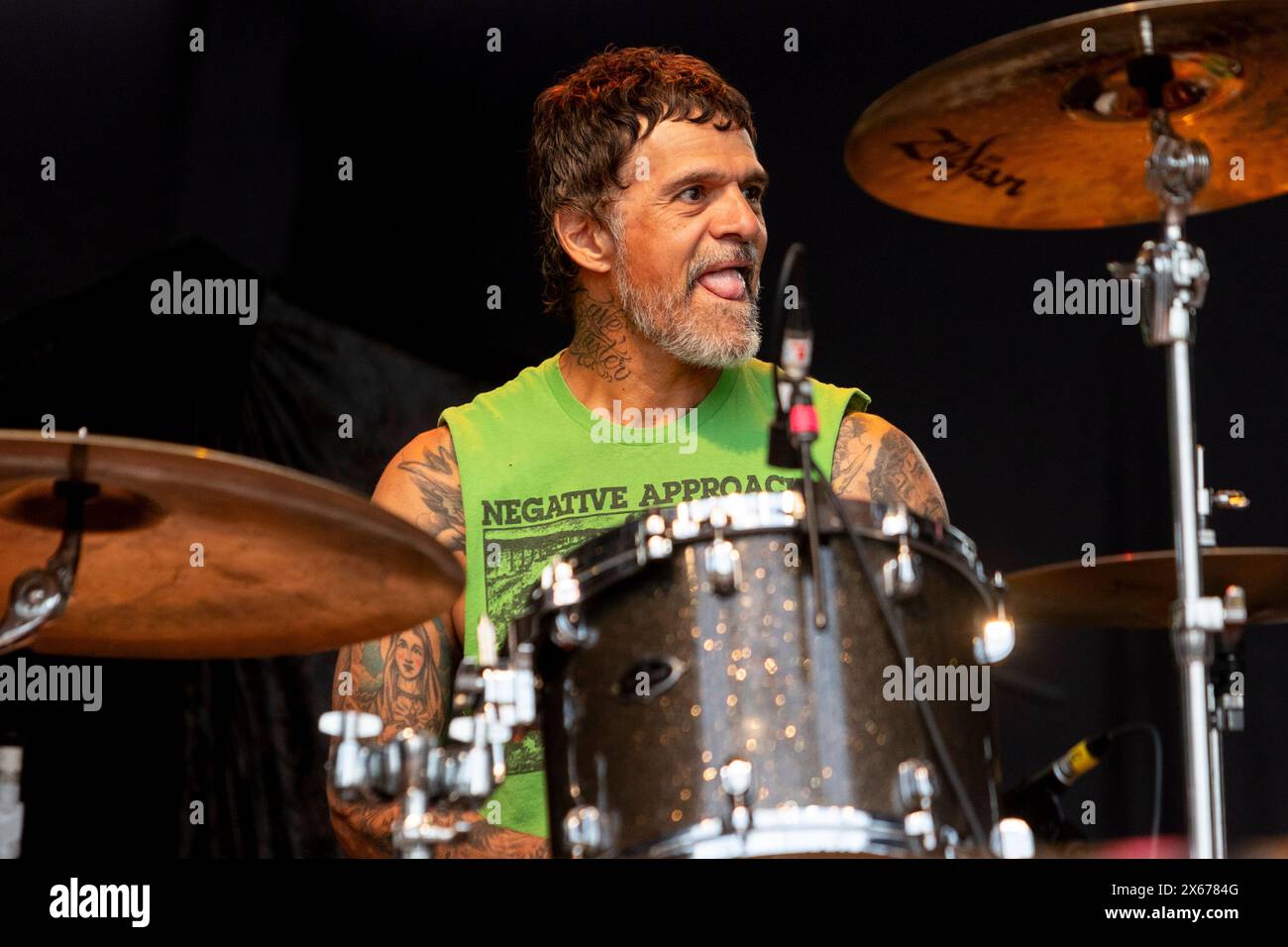 Kevin Fitzgerald of Circle Jerks is performing live at Carroponte in ...