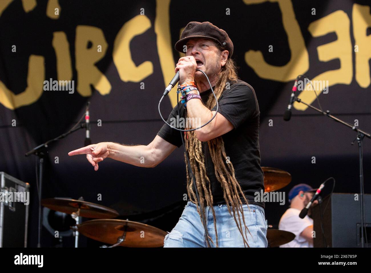 Keith Morris of Circle Jerks is performing live at Carroponte in Milan ...