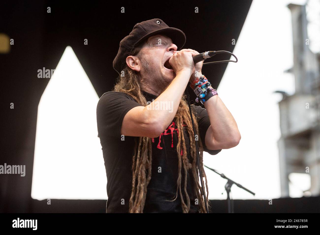 Keith Morris of Circle Jerks is performing live at Carroponte in Milan ...