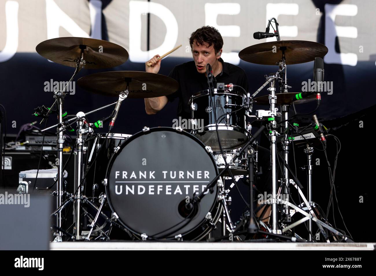 Frank turner and the sleeping souls callum green hi-res stock ...