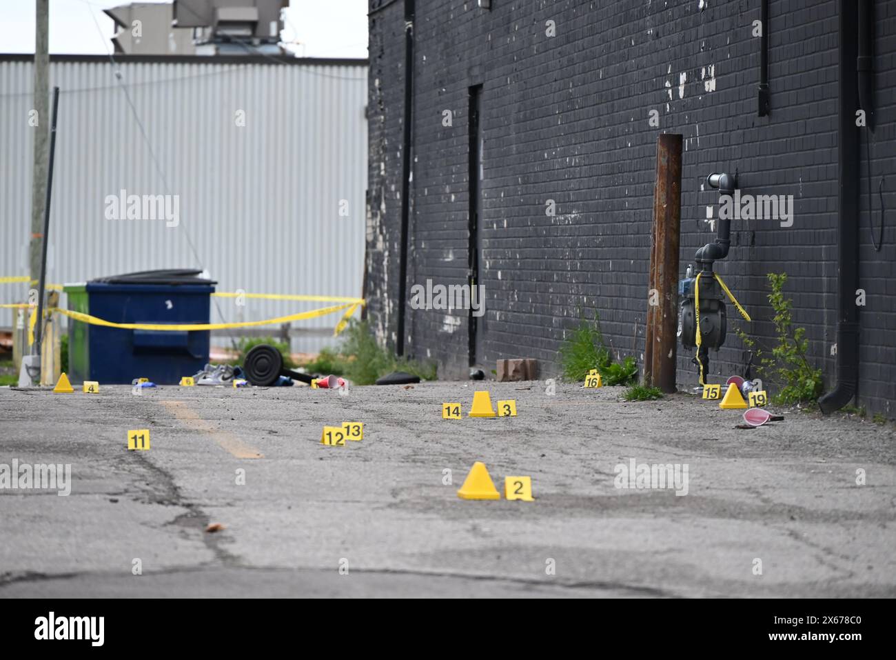Crime scene evidence toronto hi-res stock photography and images - Alamy