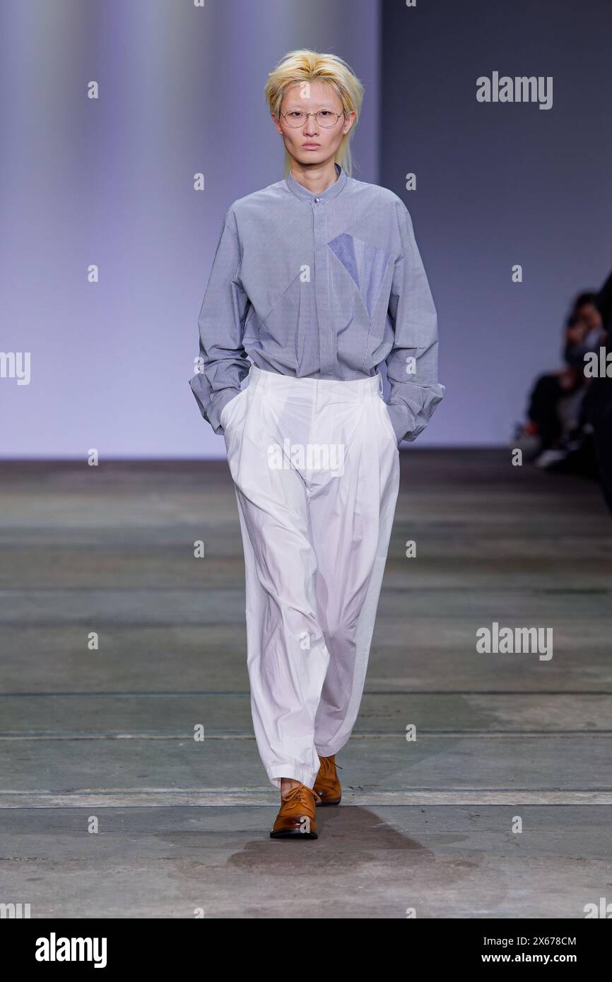 Sydney, Australia. 13th May, 2024. A model walks the runway during the ...