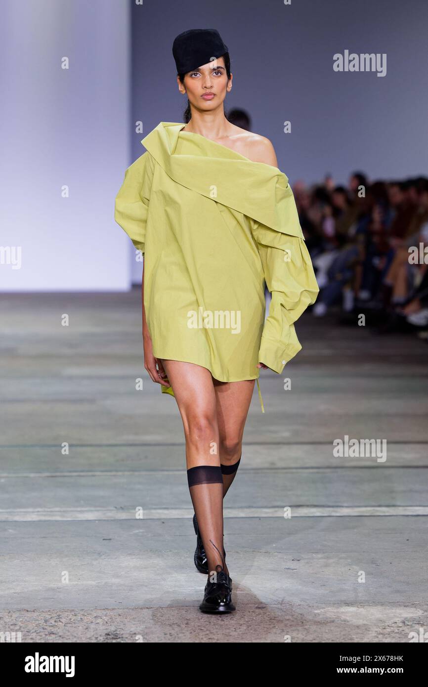 Sydney, Australia. 13th May, 2024. A model walks the runway during the ...