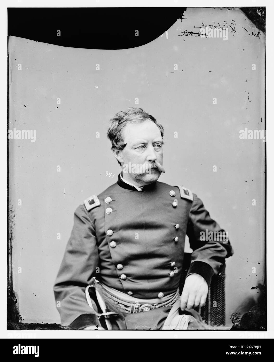 Gen. Albion Howe, U.S.A., Civil War Photographs 1861-1865 Stock Photo ...