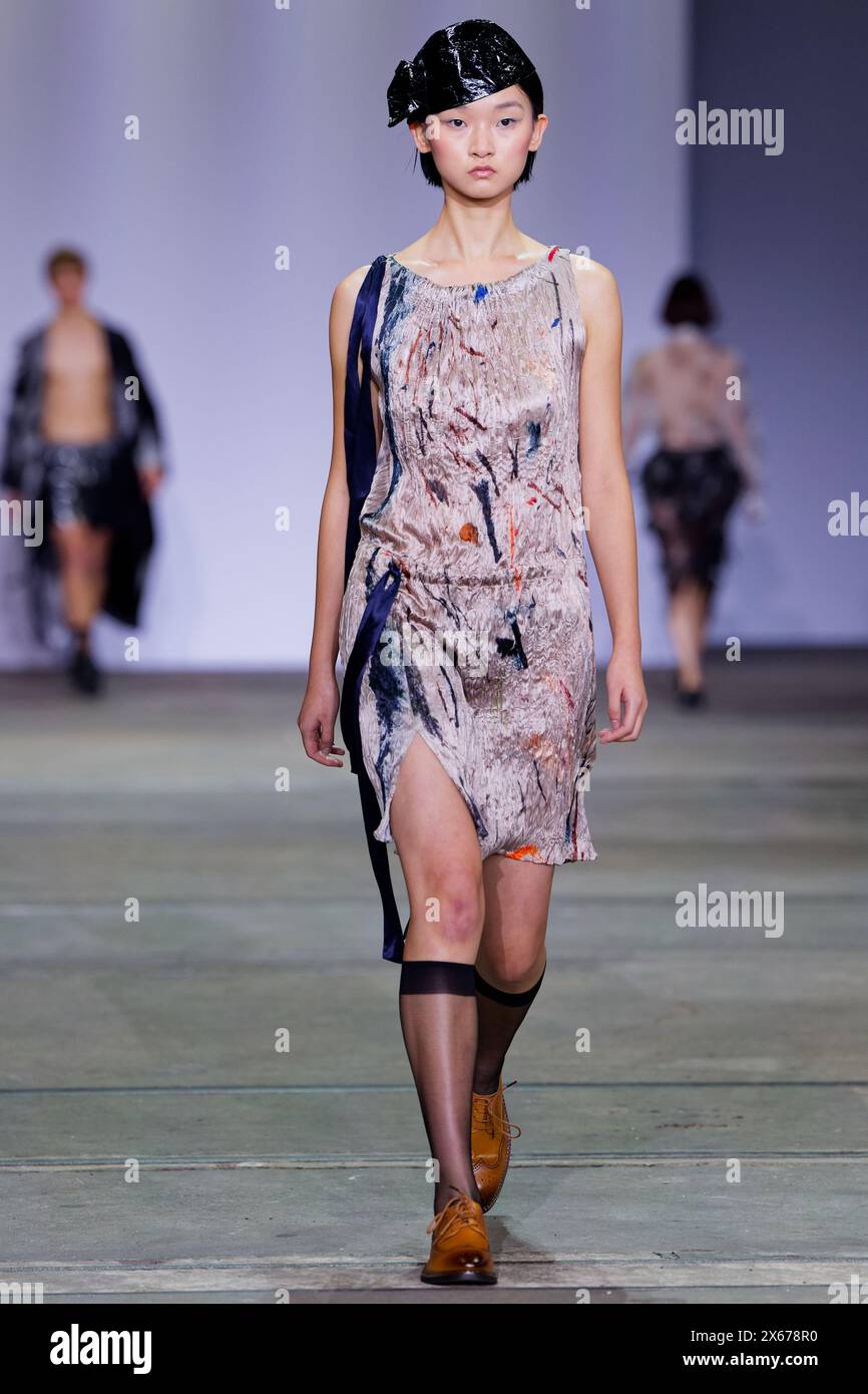 Sydney, Australia. 13th May, 2024. A model walks the runway during the ...