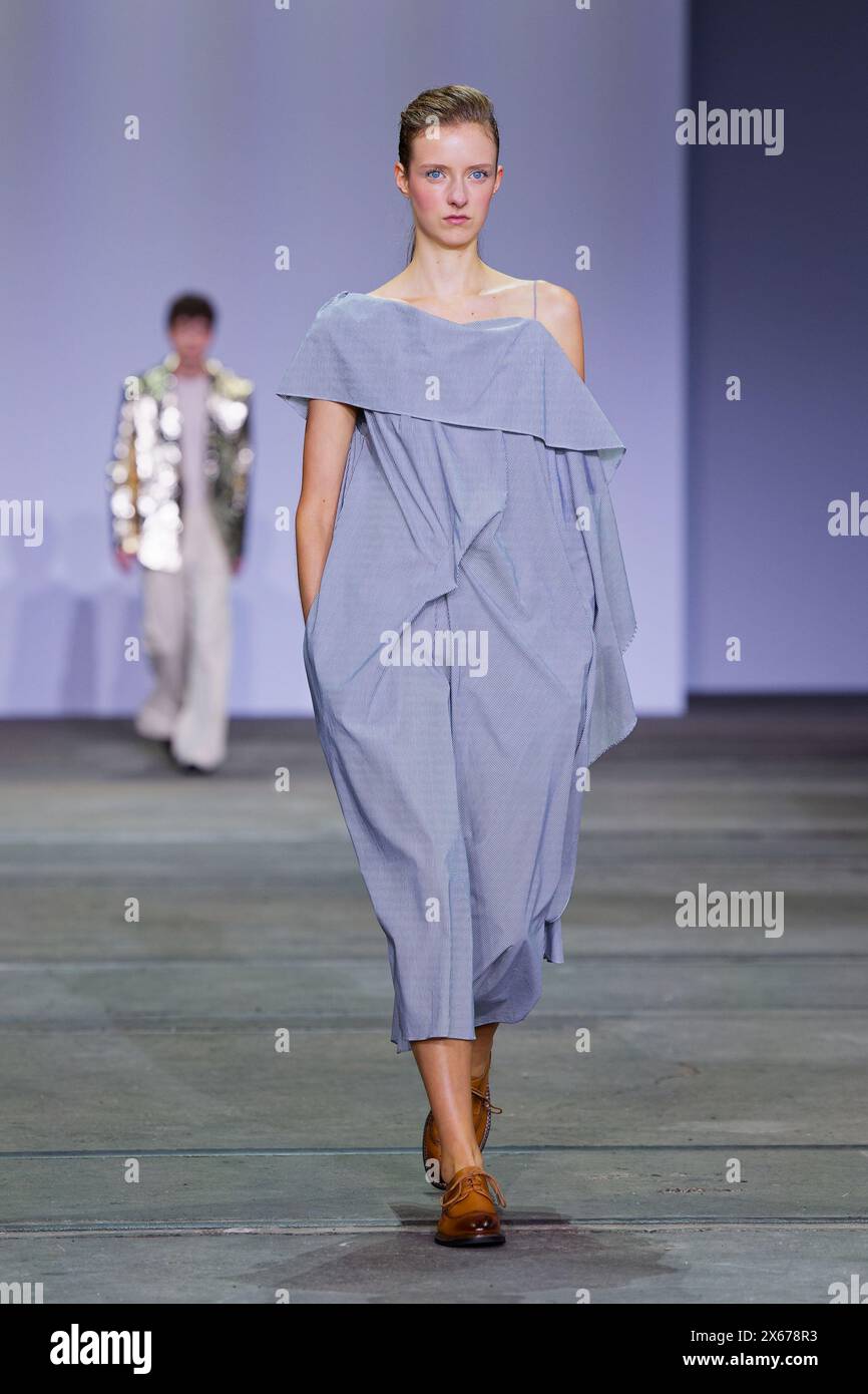 Sydney, Australia. 13th May, 2024. A model walks the runway during the ...