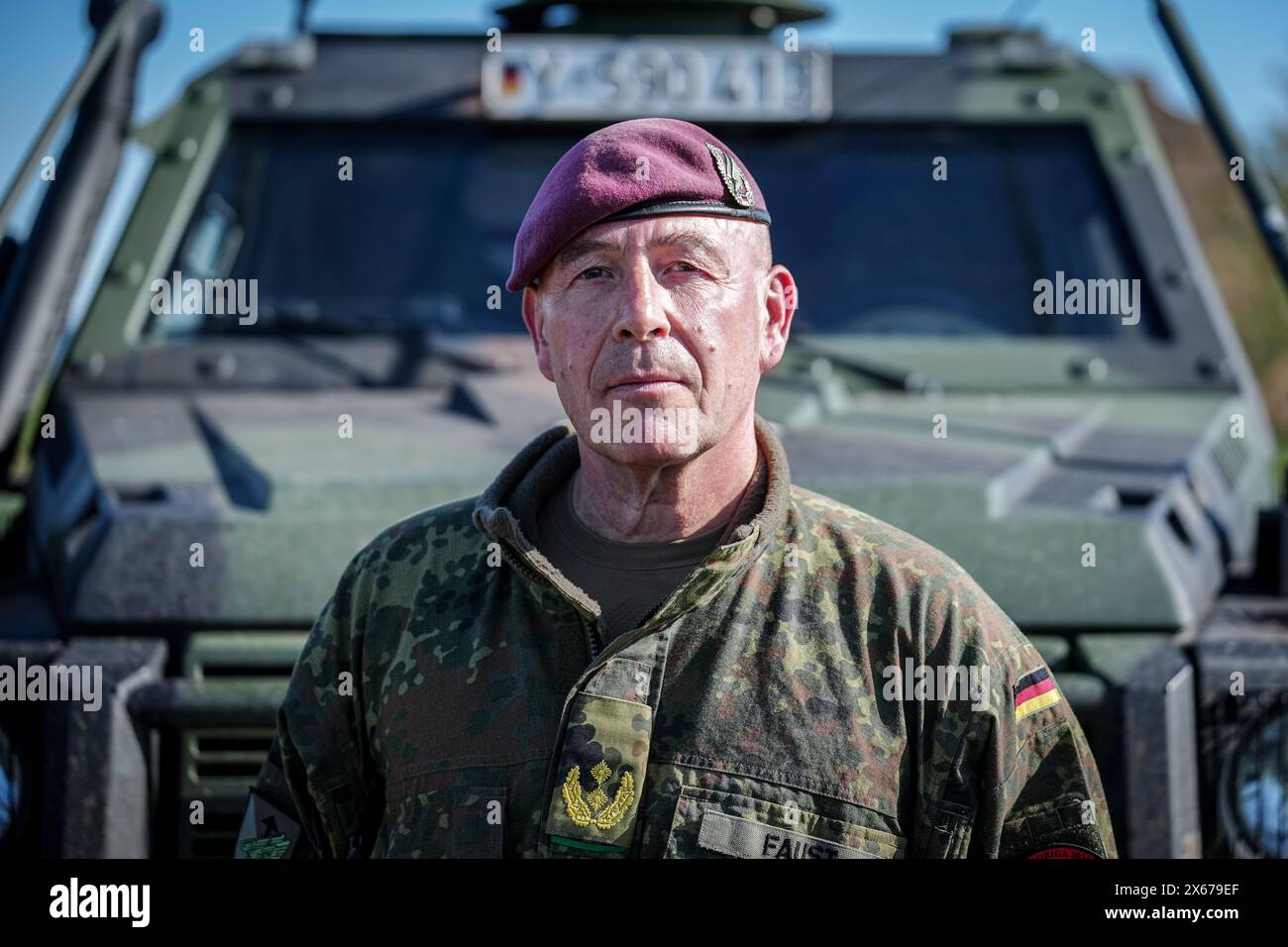 Campia Turzii, Romania. 13th May, 2024. Major General Dirk Faust from ...