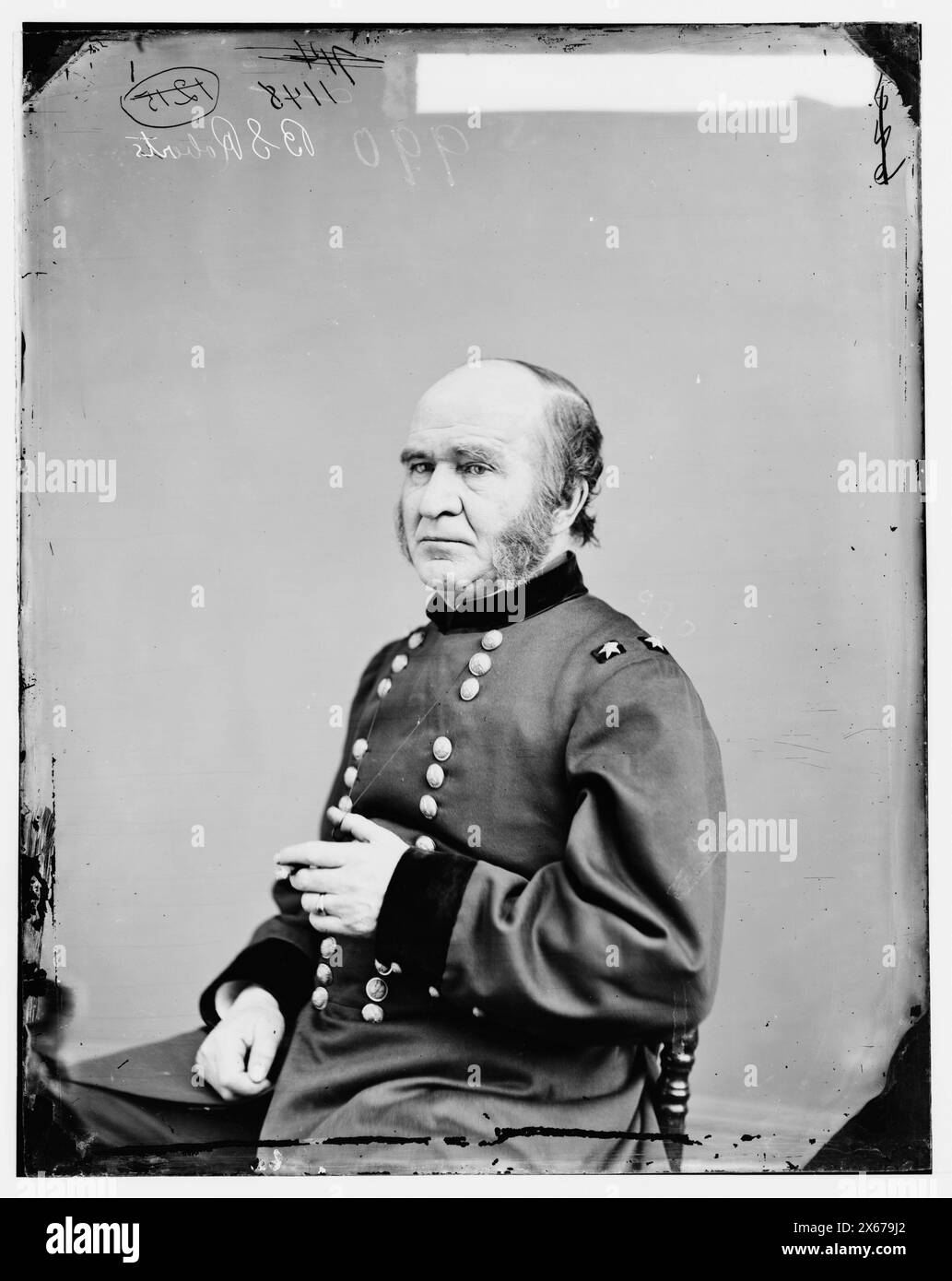 Gen. B.S. Roberts, U.S.A., Civil War Photographs 1861-1865 Stock Photo ...