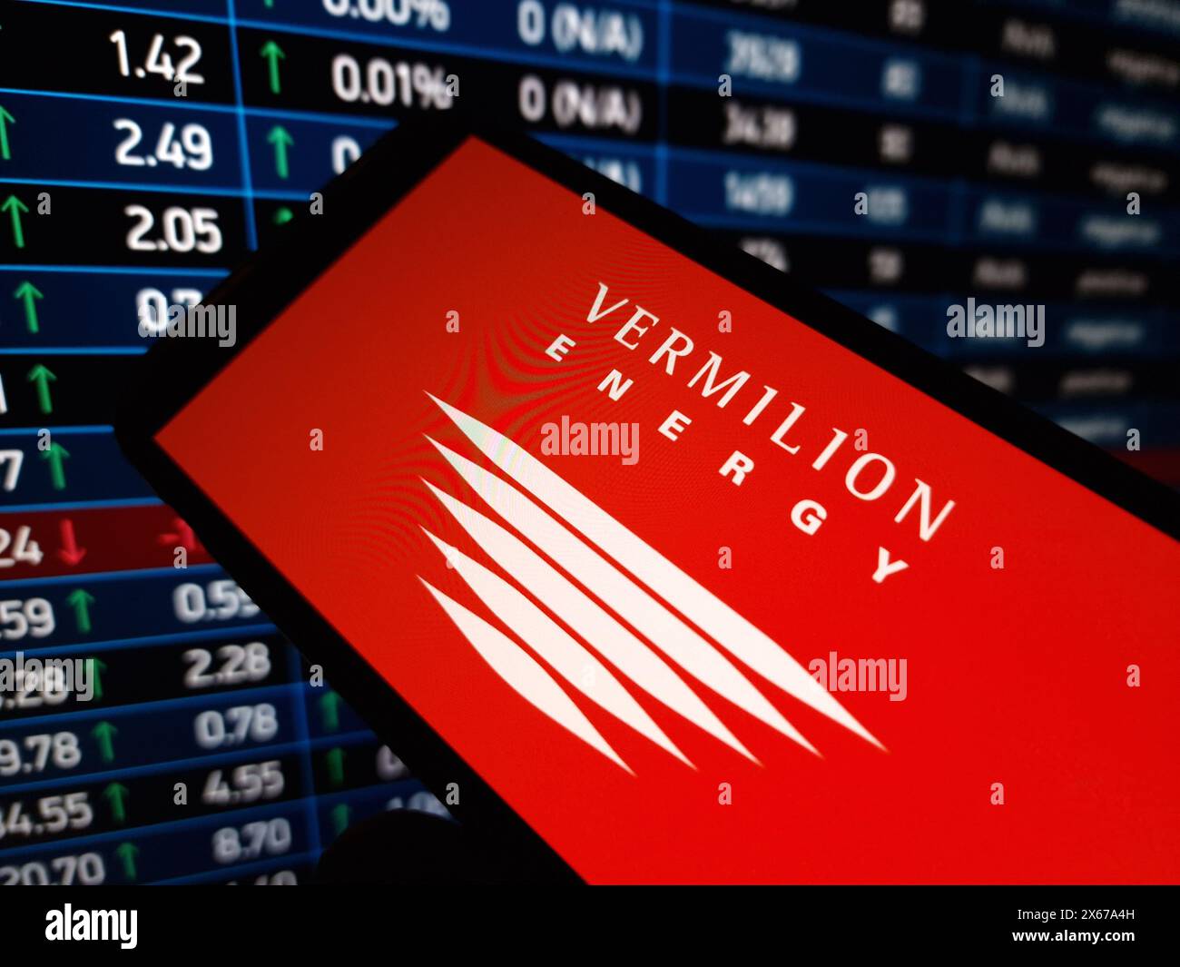 Vermilion energy hi-res stock photography and images - Alamy