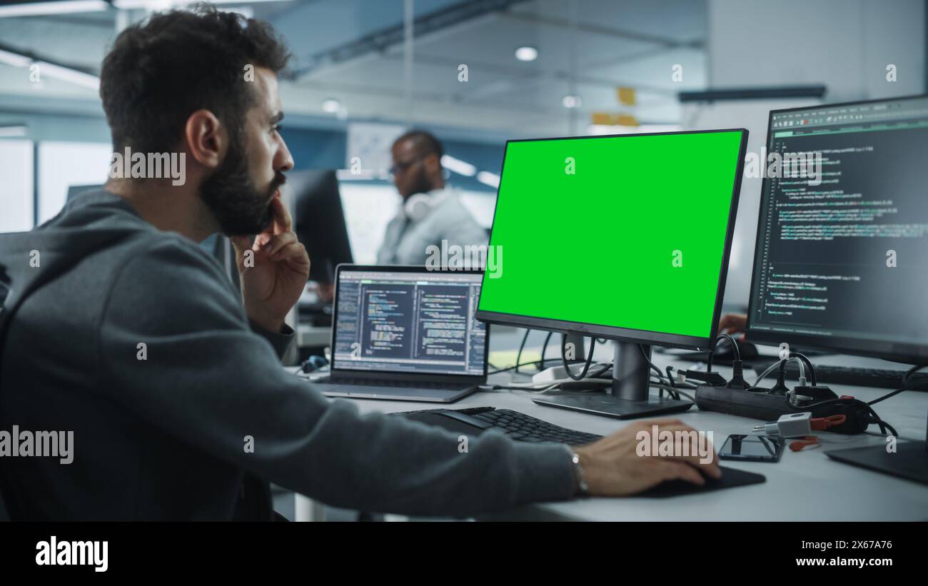 Multi screen display chroma key hi-res stock photography and images - Alamy