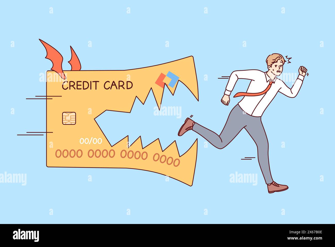 Money bites Stock Vector Images - Alamy