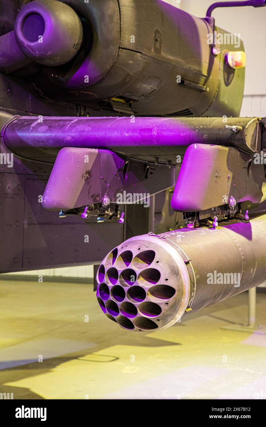 MIDDLE WALLOP, UK, 13th May, 2024, The Army Flying Museum at Middle ...