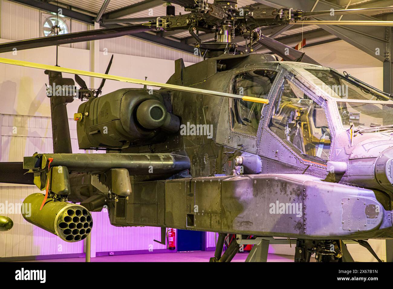 MIDDLE WALLOP, UK, 13th May, 2024, The Army Flying Museum at Middle ...