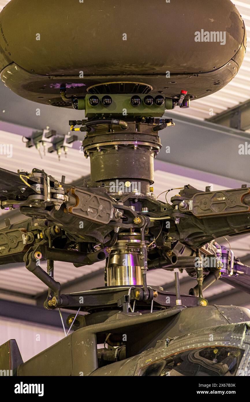 MIDDLE WALLOP, UK, 13th May, 2024, The Army Flying Museum at Middle ...