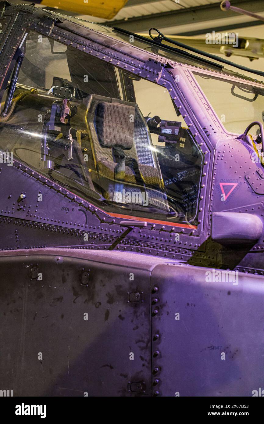 MIDDLE WALLOP, UK, 13th May, 2024, The Army Flying Museum at Middle ...