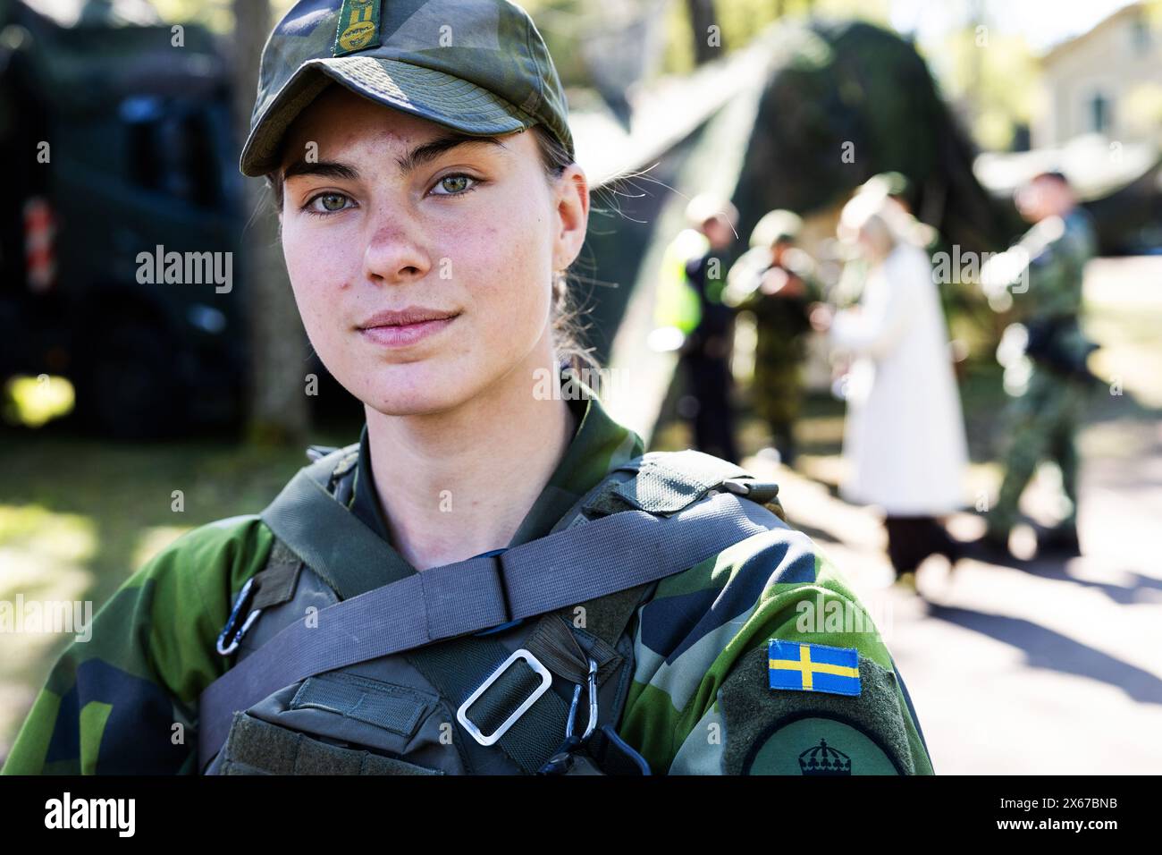 11th Airborne Division from the US Army co-based with the Swedish Army ...