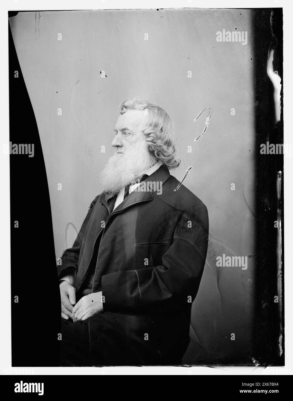 Gideon Welles, Sec. of the Navy, Civil War Photographs 1861-1865 Stock ...