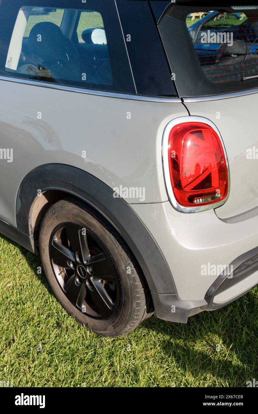 Mini Cooper S. Wheels Up North, Longridge Stock Photo - Alamy