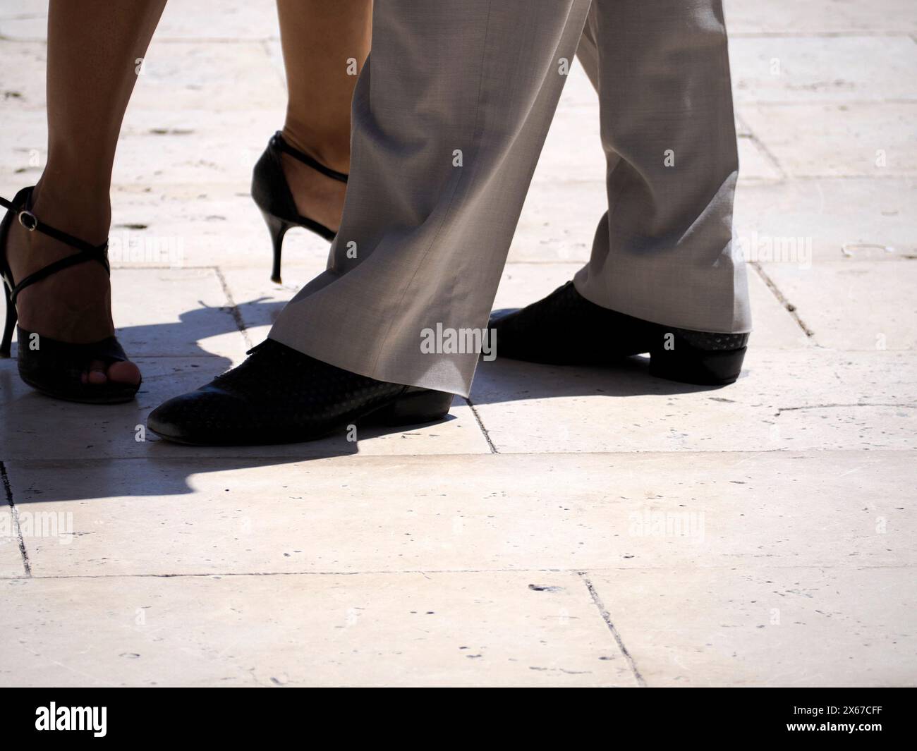 details of tango dancers feet shoes Stock Photo - Alamy
