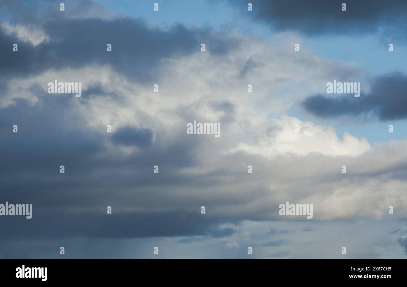 Irish stormy and cloudy sky in County Mayo with multiple versions of ...
