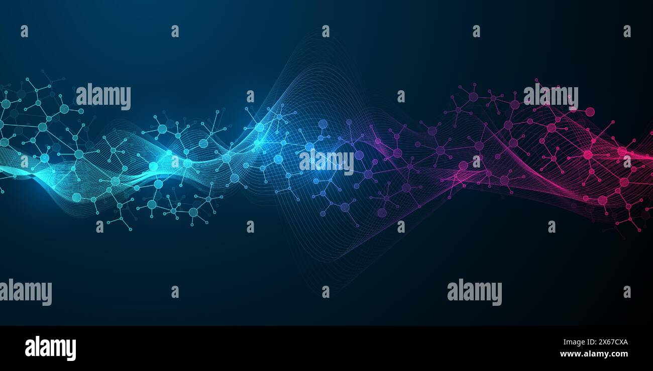 DNA Abstract Background Structure For Science Research and Gene genetic ...
