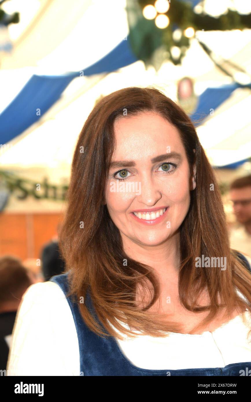 Tina Pickert Bayern CSU Europa Kandidatin Muenchen 12.05.2024 Trudering ...