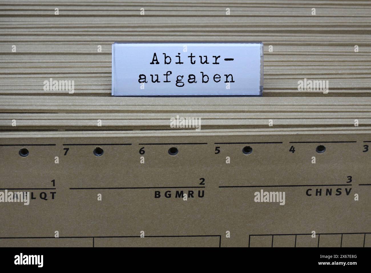 Abituraufgabenpool hi-res stock photography and images - Alamy