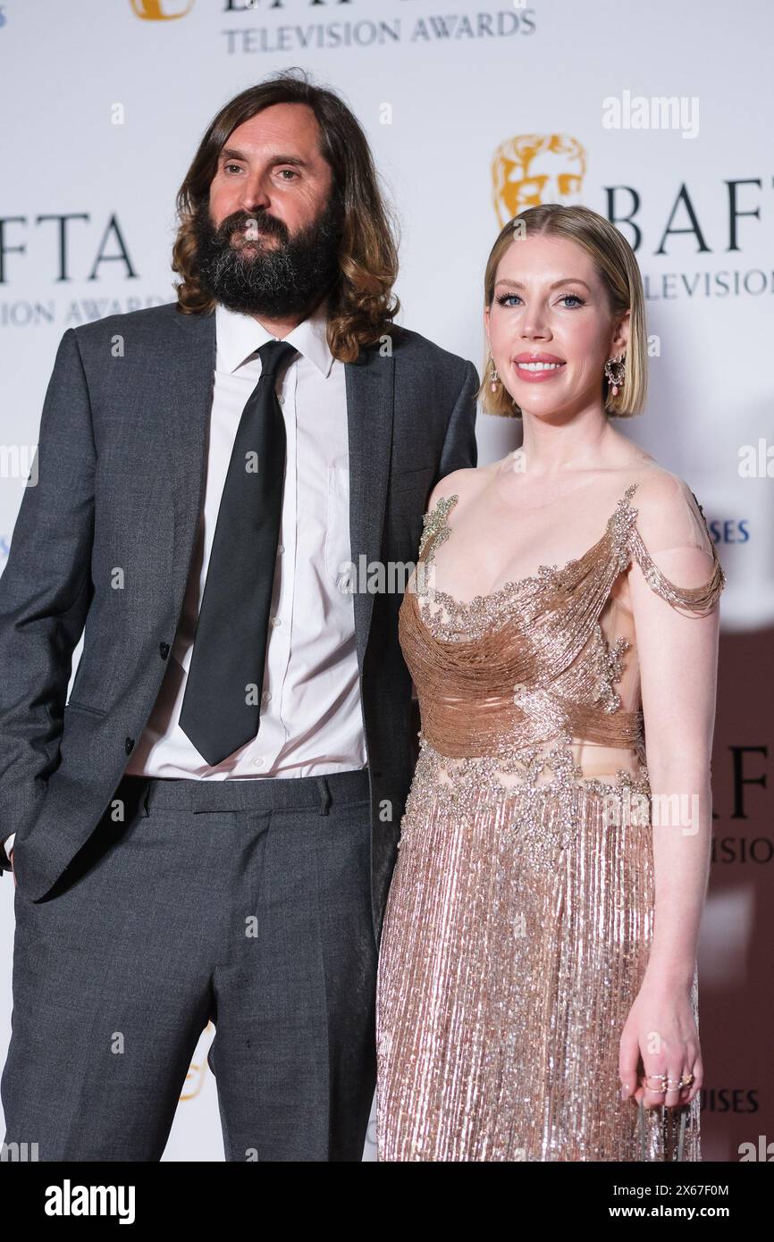 London, UK. 12th May, 2024. Joe Wilkinson and Katherine Ryan ...