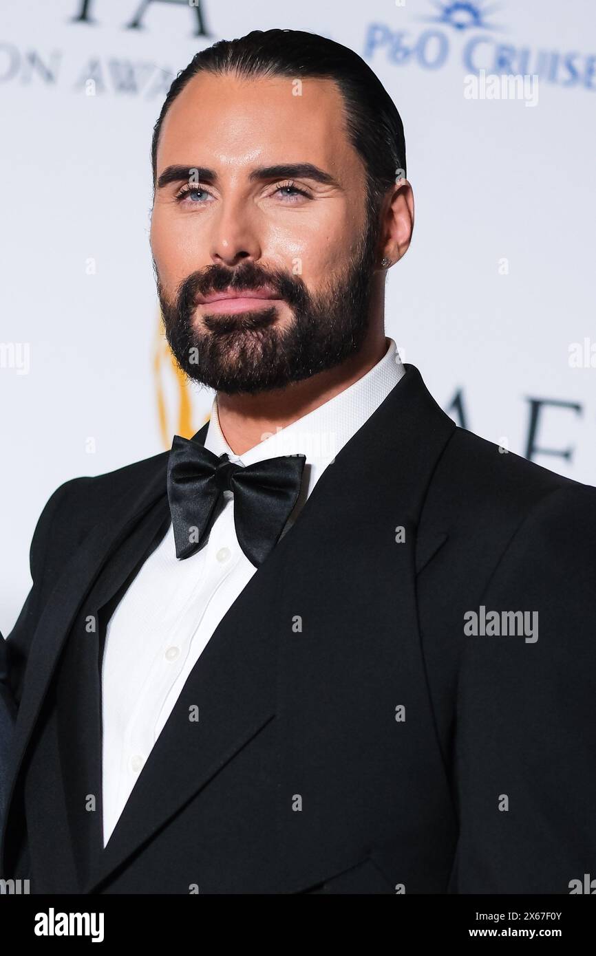 London, UK. 12th May, 2024. Rylan Clark photographed backstage in the ...