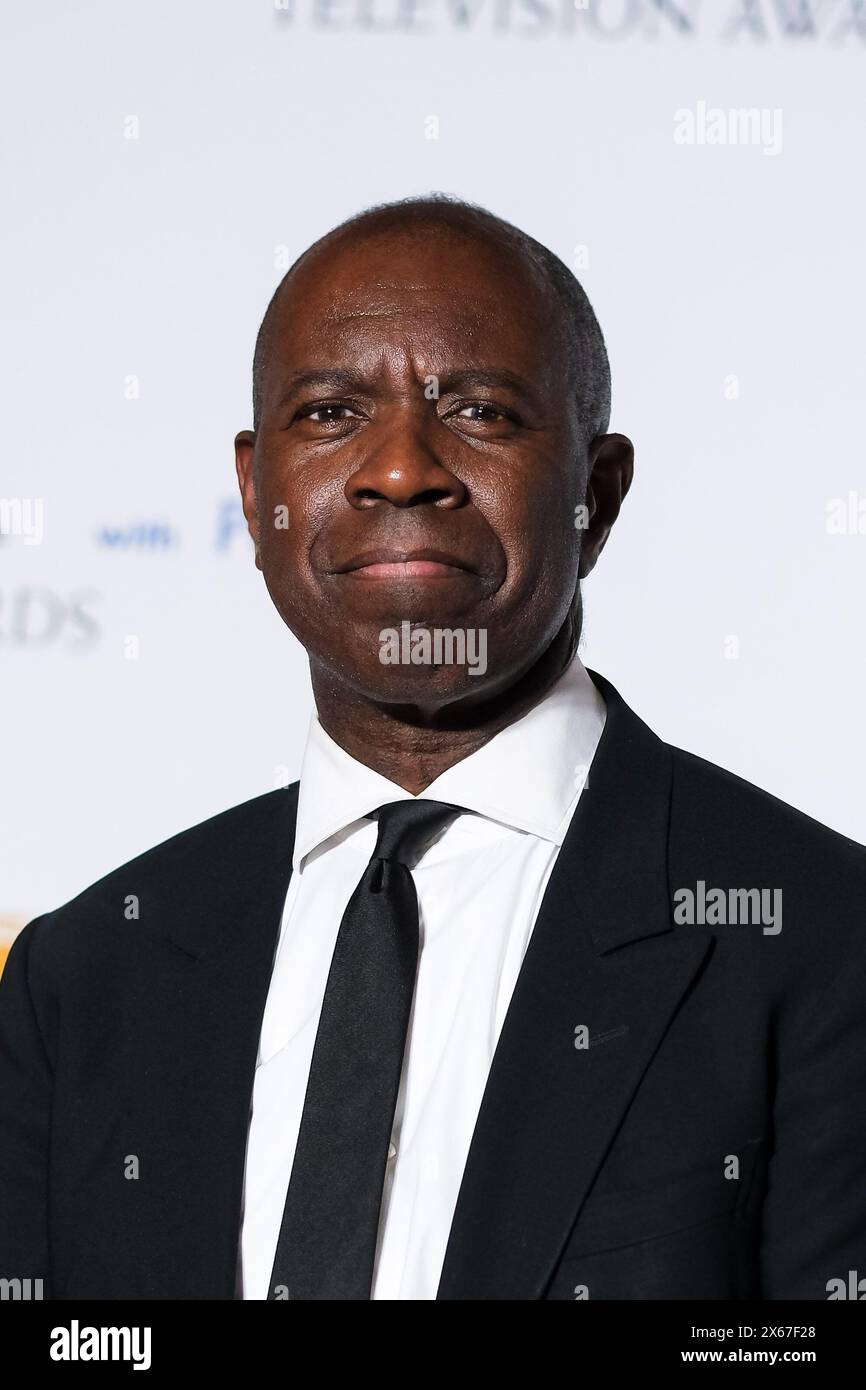 London, UK. 12th May, 2024. Clive Myrie photographed backstage in the ...