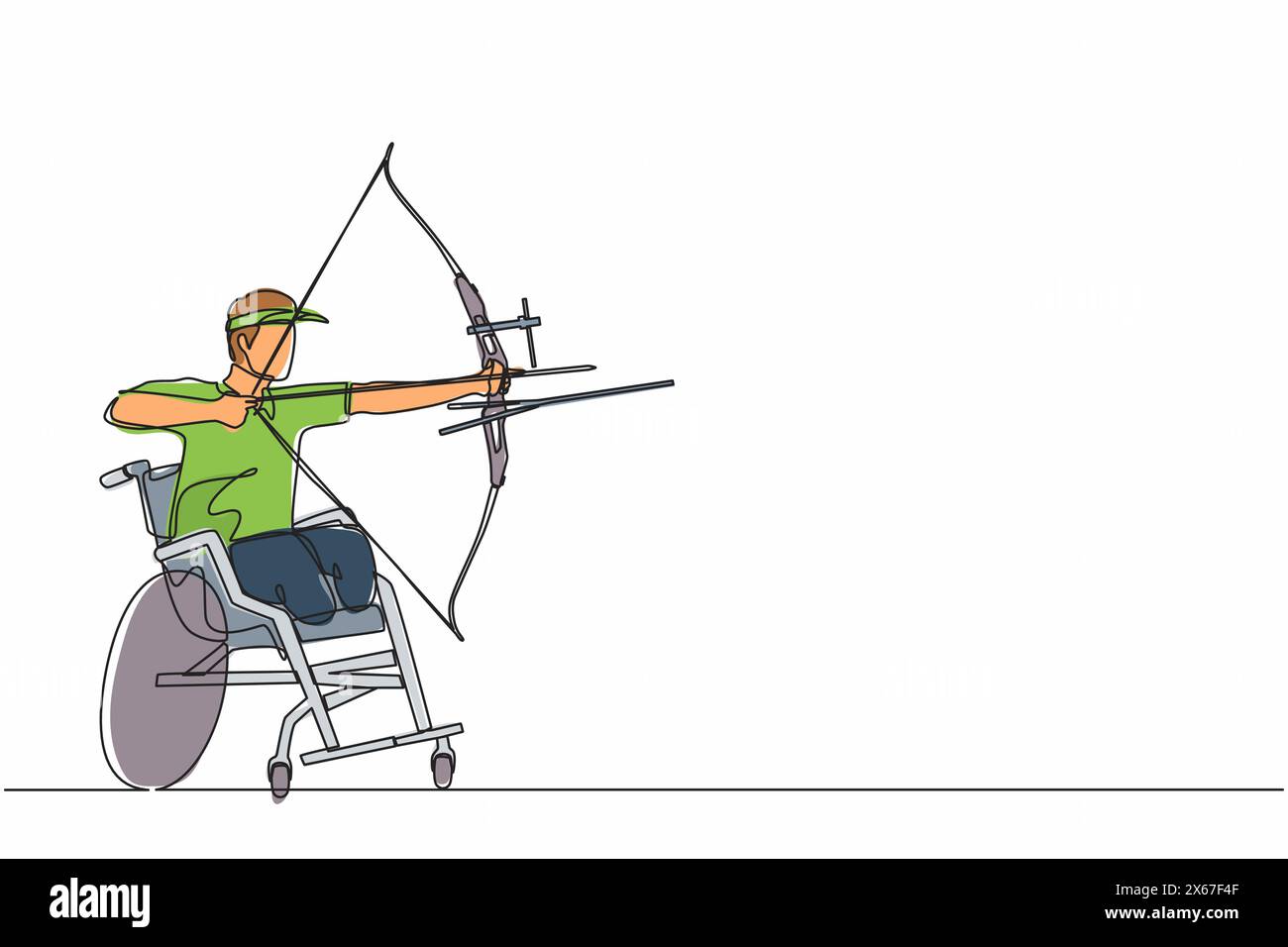 Disabled sports achievement Stock Vector Images - Alamy