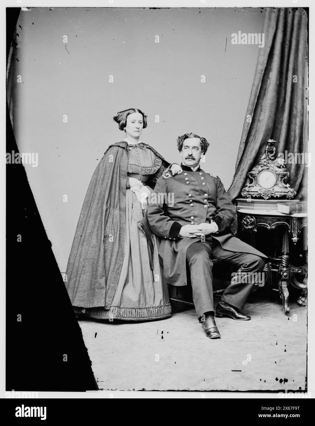 Maj. Gen. Abner Doubleday, Civil War Photographs 1861-1865 Stock Photo ...
