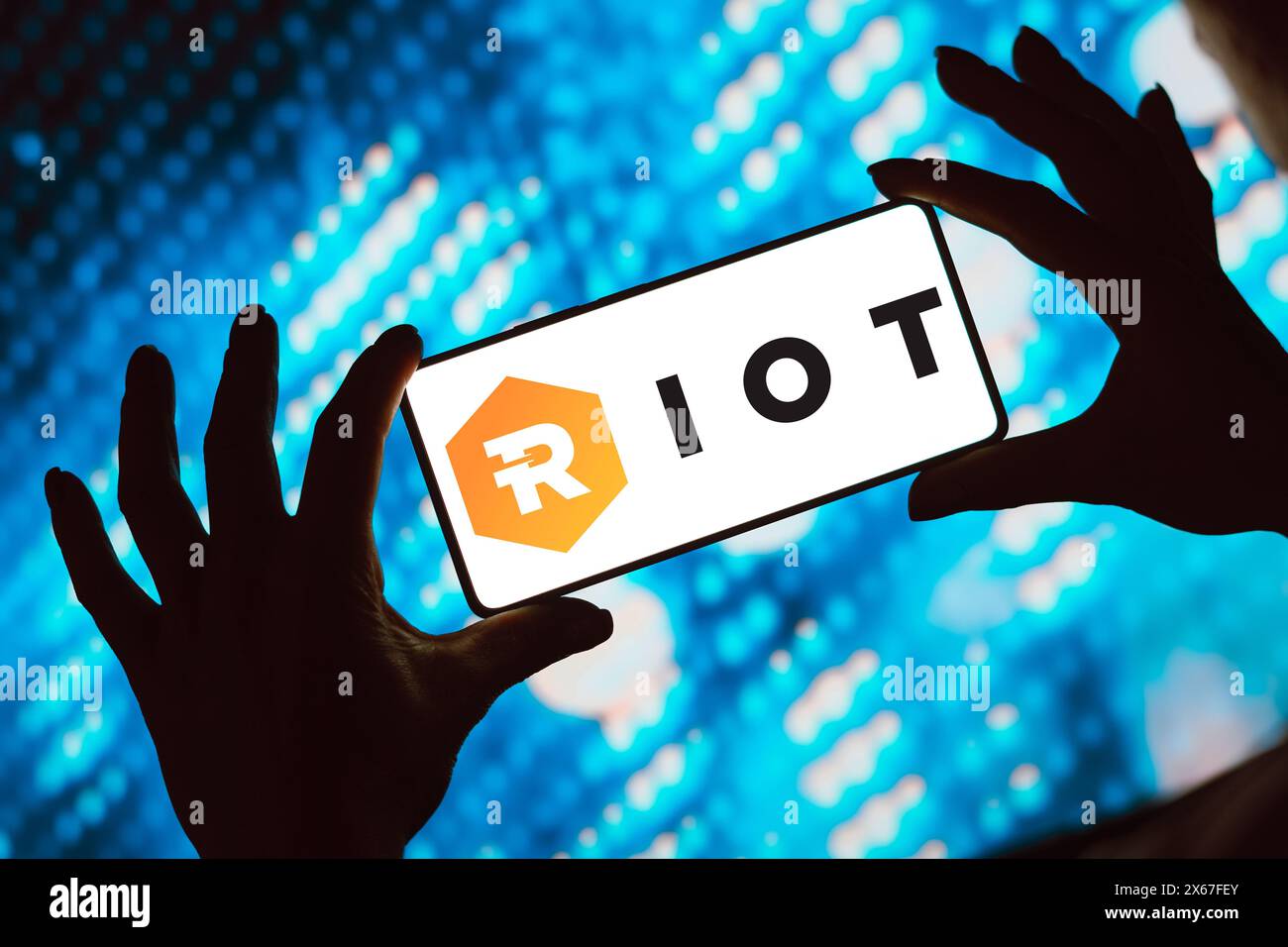 Riot platforms logo hi-res stock photography and images - Alamy