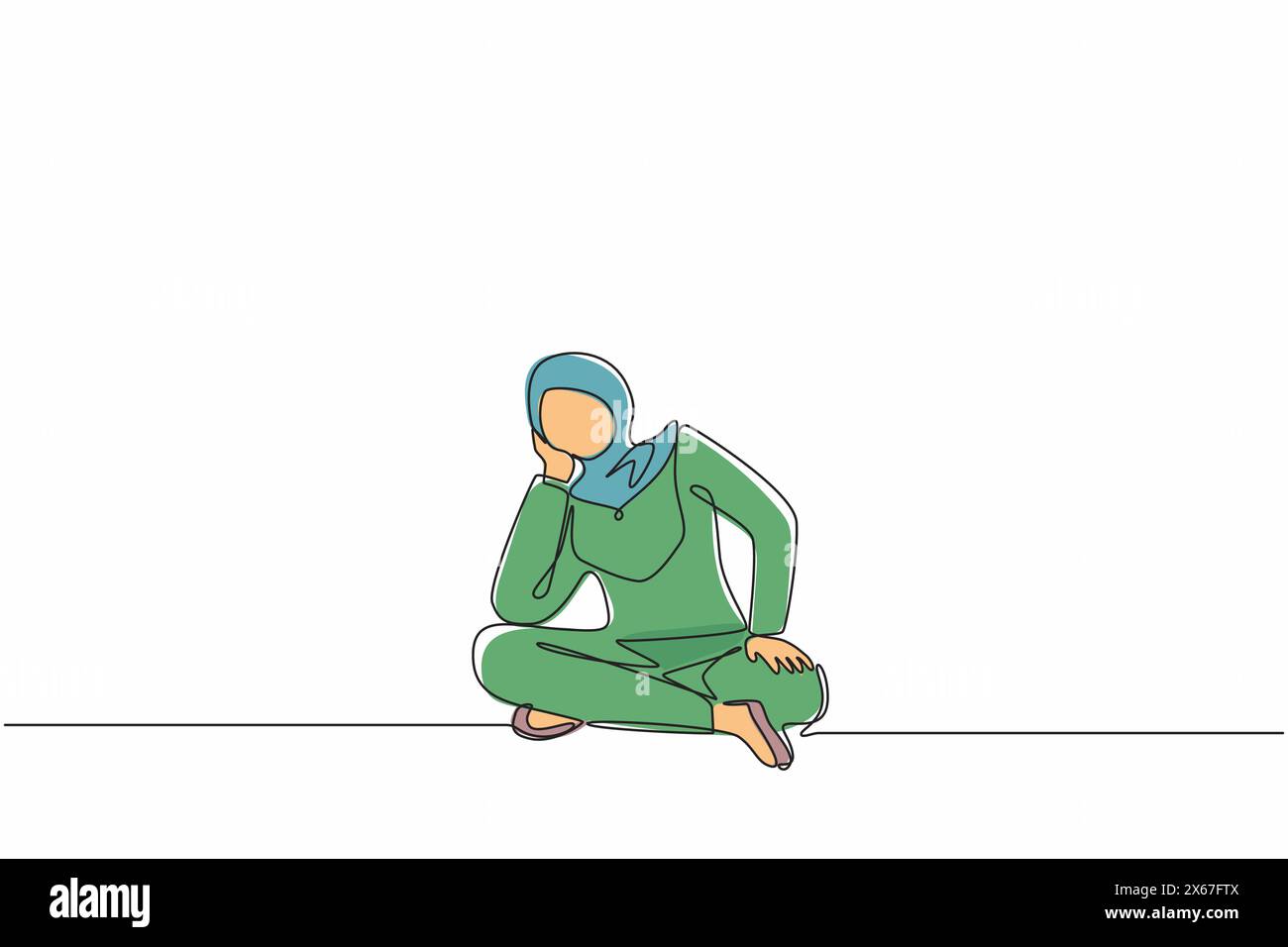 Person daydreaming Stock Vector Images - Alamy