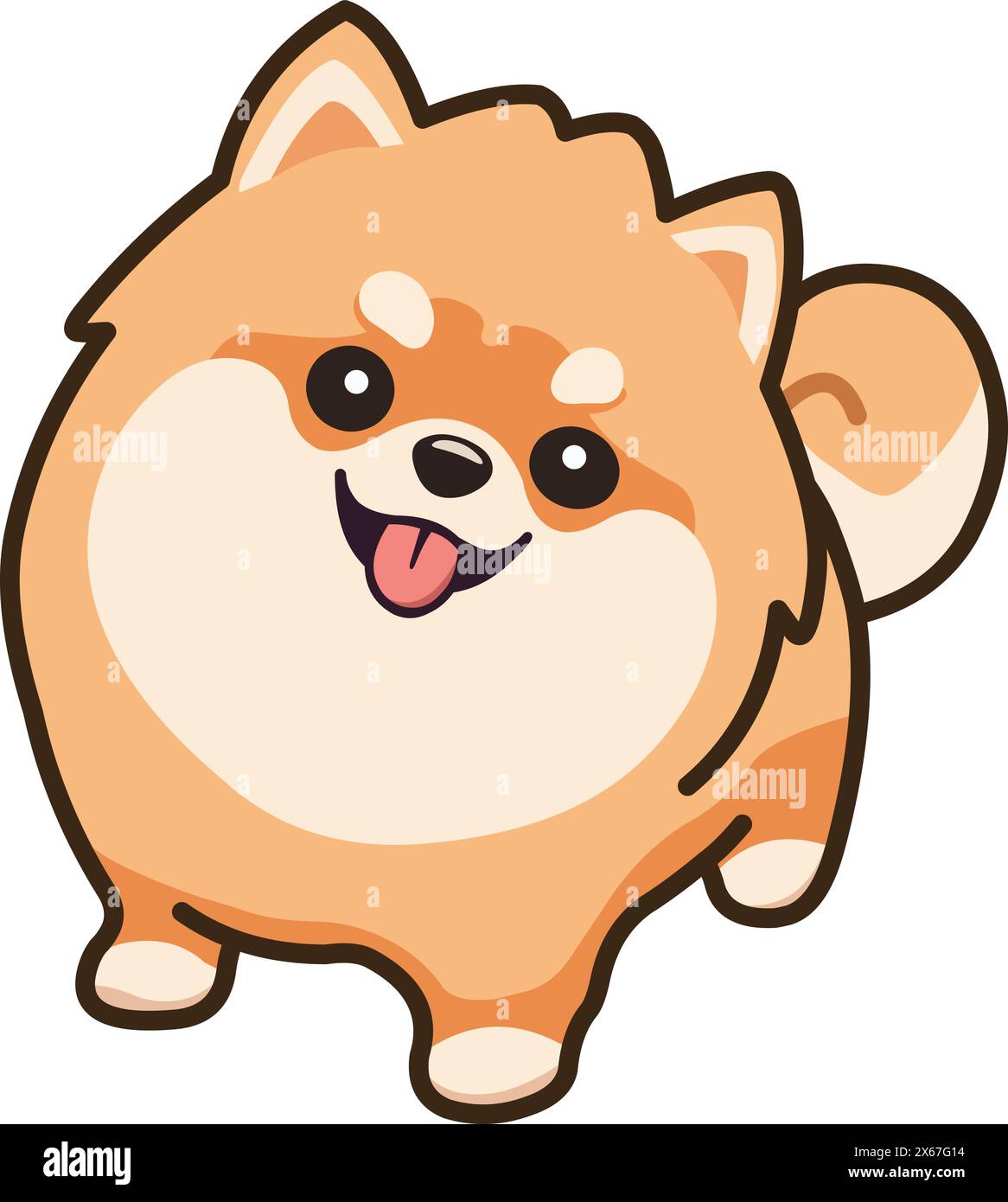 Cute dog pet cartoon Stock Vector Images - Alamy