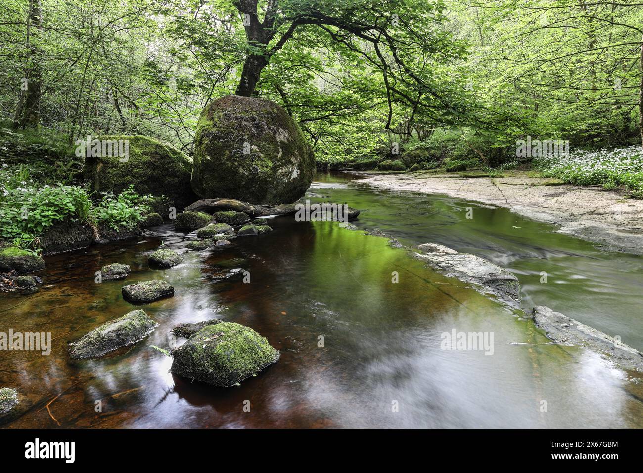 The Deepdale Great Stone, an erratic boulder of pink Shap granite left ...